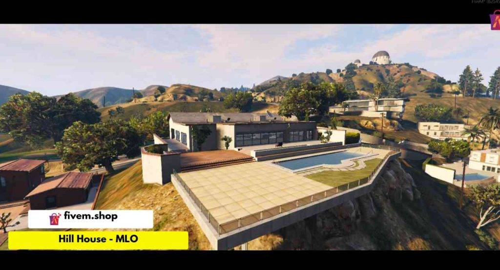 Hill House Vinewood MLO | fivem mlo houses - FiveM Mlo Store