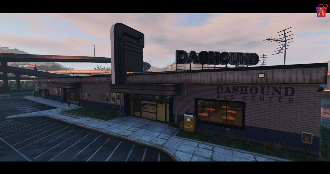 Dashound Bus Station MLO | FiveM Bus MLO - FiveM Mlo Store