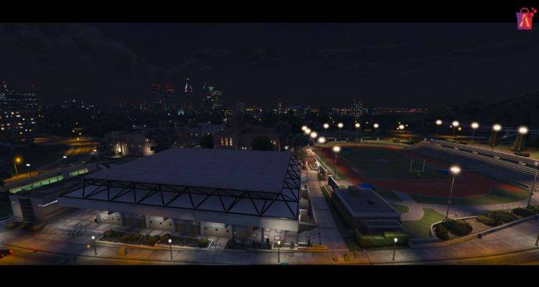 Football & Basketball Court MLO | FiveM Football MLO - FiveM Mlo Store