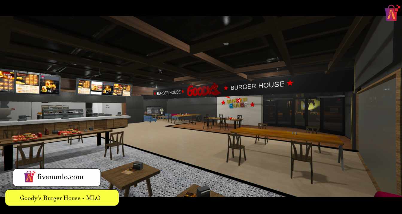 Goodys Burger House MLO | FiveM Burger - FiveM Mlo Store