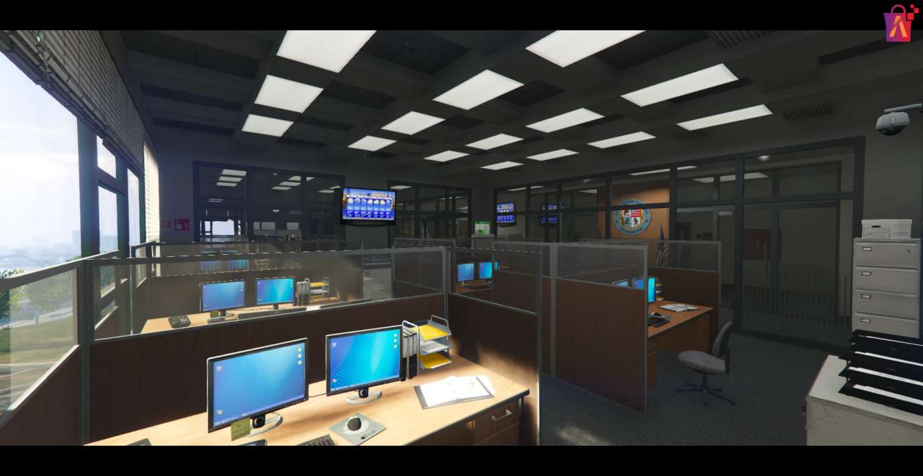 Vinewood Police Department MLO | Police Department Fivem - FiveM Mlo Store