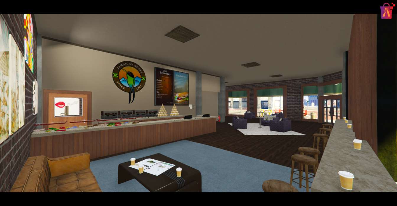 FiveM Legion Cafe | Fivem Coffee Shop MLO - FiveM Mlo Store