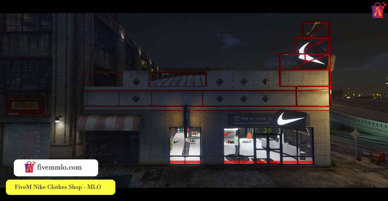 FiveM Nike Store MLO | FiveM Clothing Shop - FiveM Mlo Store