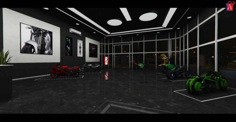 FiveM Motorcycle Dealership | FiveM Showroom MLO - FiveM Mlo Store