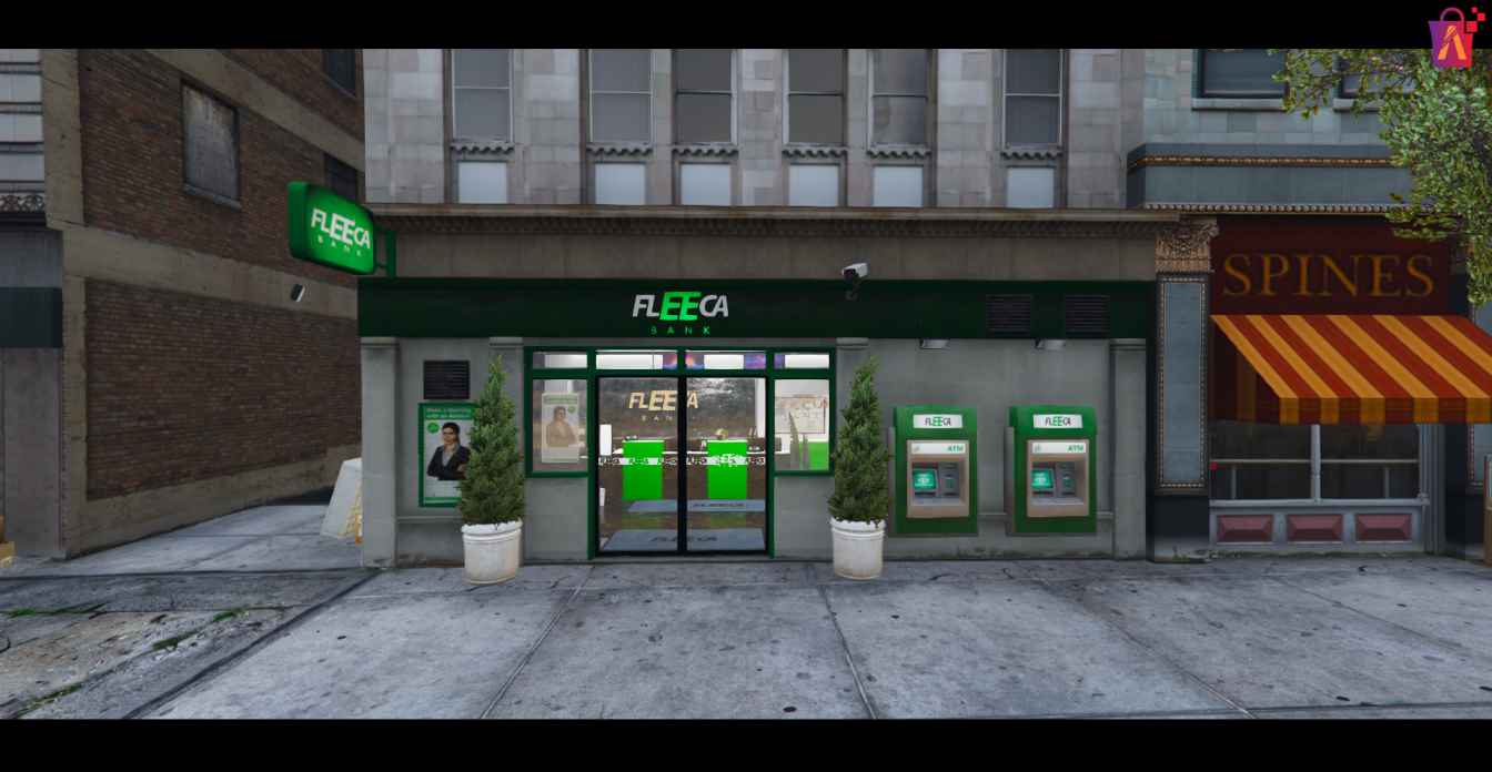 Fleeca Bank FiveM | FiveM Bank MLO - FiveM Mlo Store