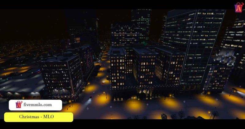 Legion Square Christmas MLO | FiveM Christmas Decorations - FiveM Mlo Store