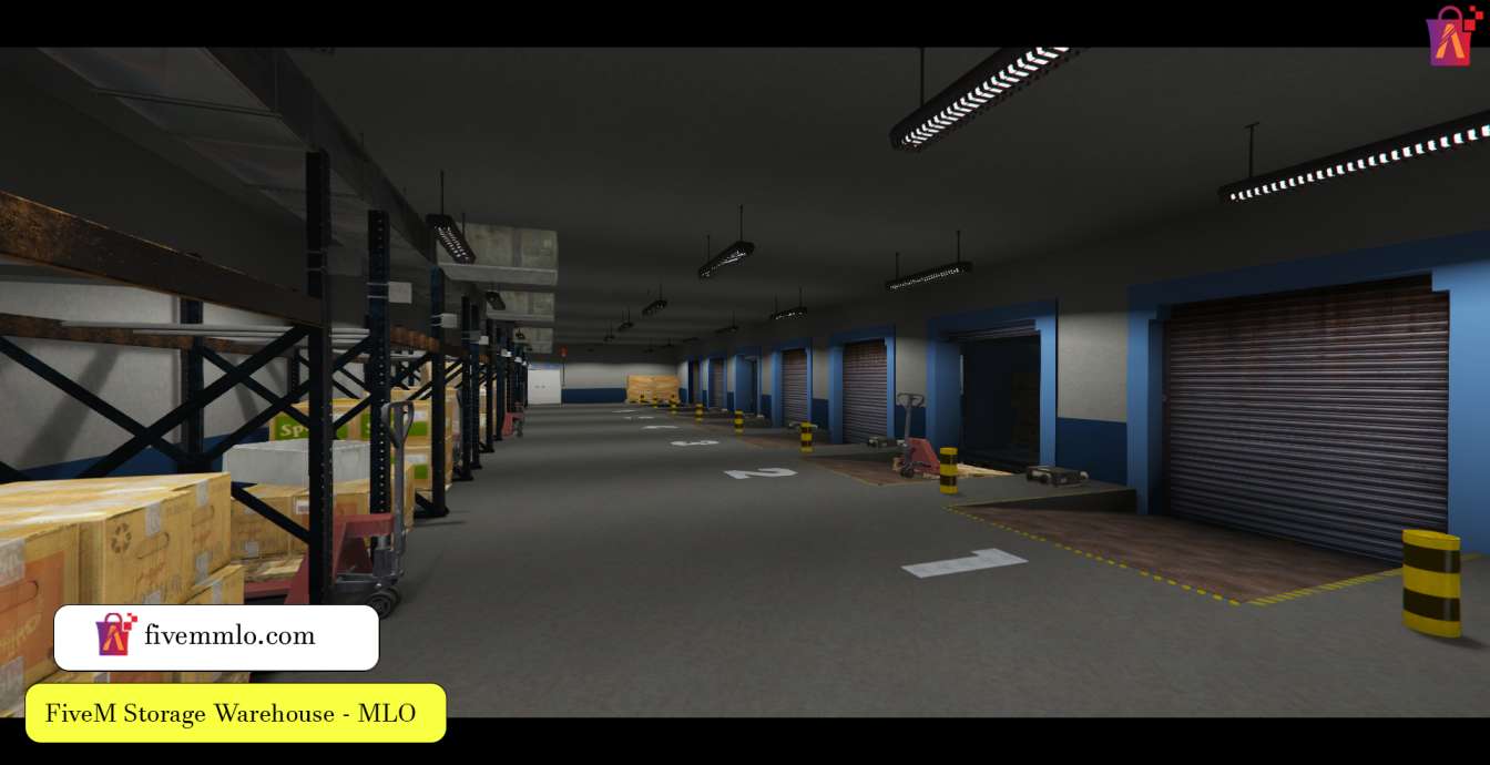 FiveM Storage Warehouse MLO | FiveM Storage MLO - FiveM Mlo Store