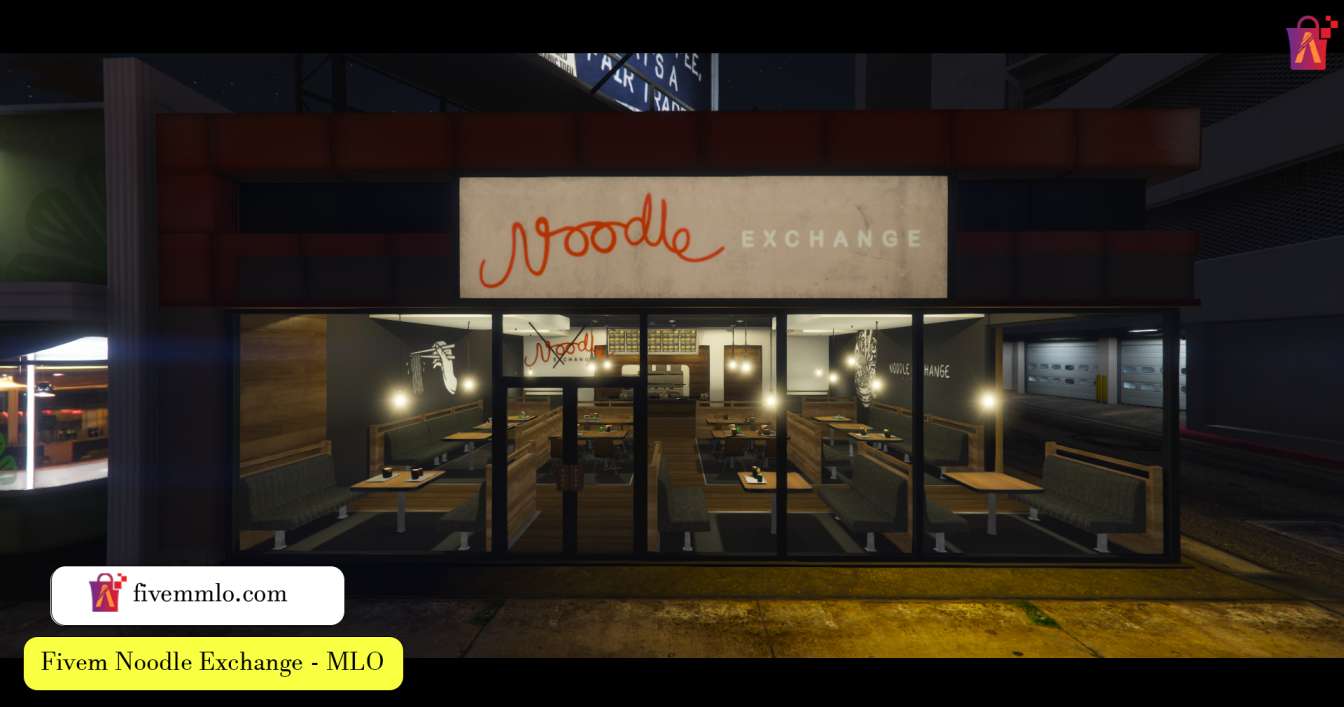 Noodle Exchange FiveM | FiveM Restaurant MLO - FiveM Mlo Store