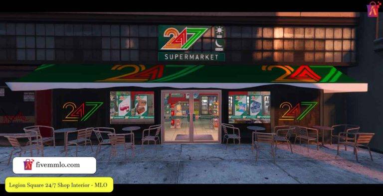FiveM Legion Shop Interior | FiveM Supermarket MLO - FiveM Mlo Store