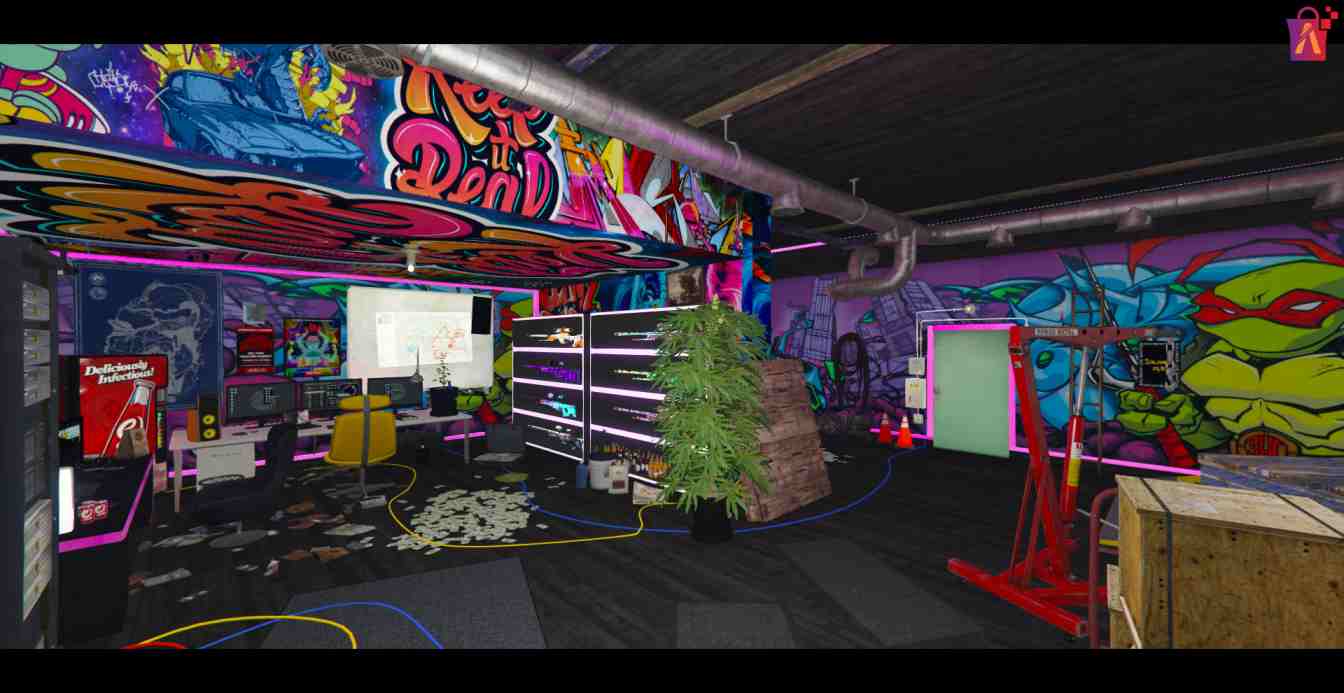 CyberQG MLO FiveM | FiveM Gang Hideout MLO - FiveM Mlo Store