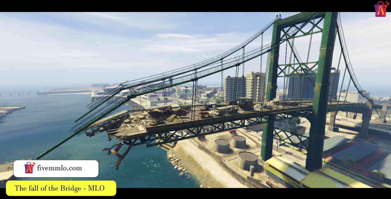 The fall of the Bridge MLO | FiveM Bridge Mlo - FiveM Mlo Store