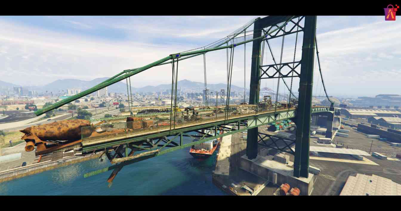 The fall of the Bridge MLO | FiveM Bridge Mlo - FiveM Mlo Store