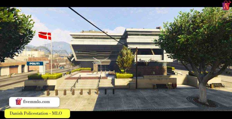 Danish Police Station MLO | FiveM Police Station MLO - FiveM Mlo Store
