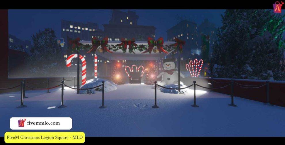 FiveM Christmas Decorations Mlo | Legion Square Mlo - FiveM Mlo Store