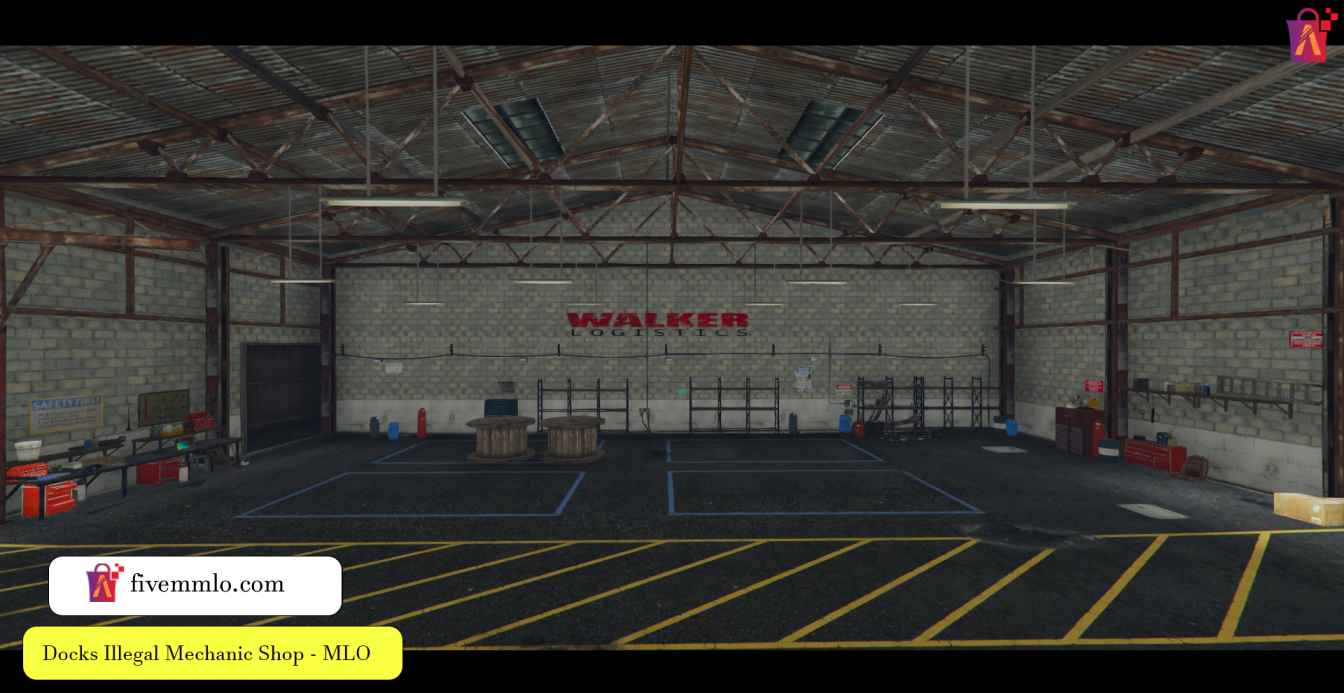Docks Illegal Mechanic Shop MLO | Mechanic Shops FiveM - FiveM Mlo Store