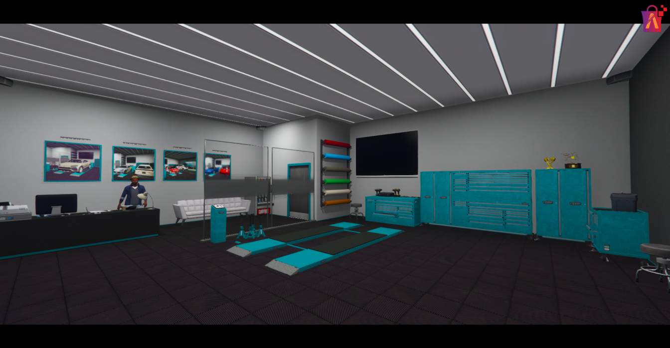 Street Stylers Wrap Shop | Mechanic Shop FiveM - FiveM Mlo Store