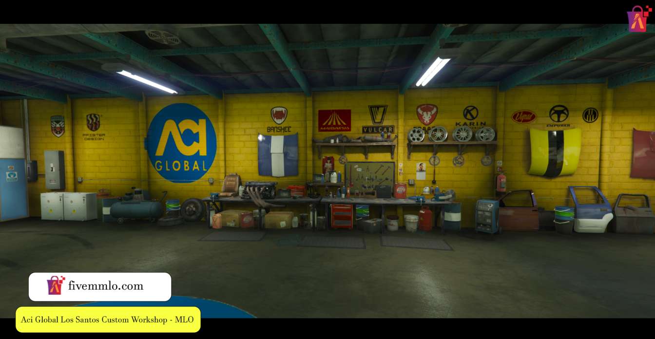 Aci Global Mechanic Shop Mlo - FiveM Mlo Store