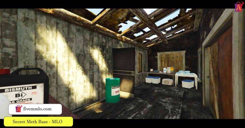 Fivem Secret Meth Base MLO | Meth Lab FiveM - FiveM Mlo Store