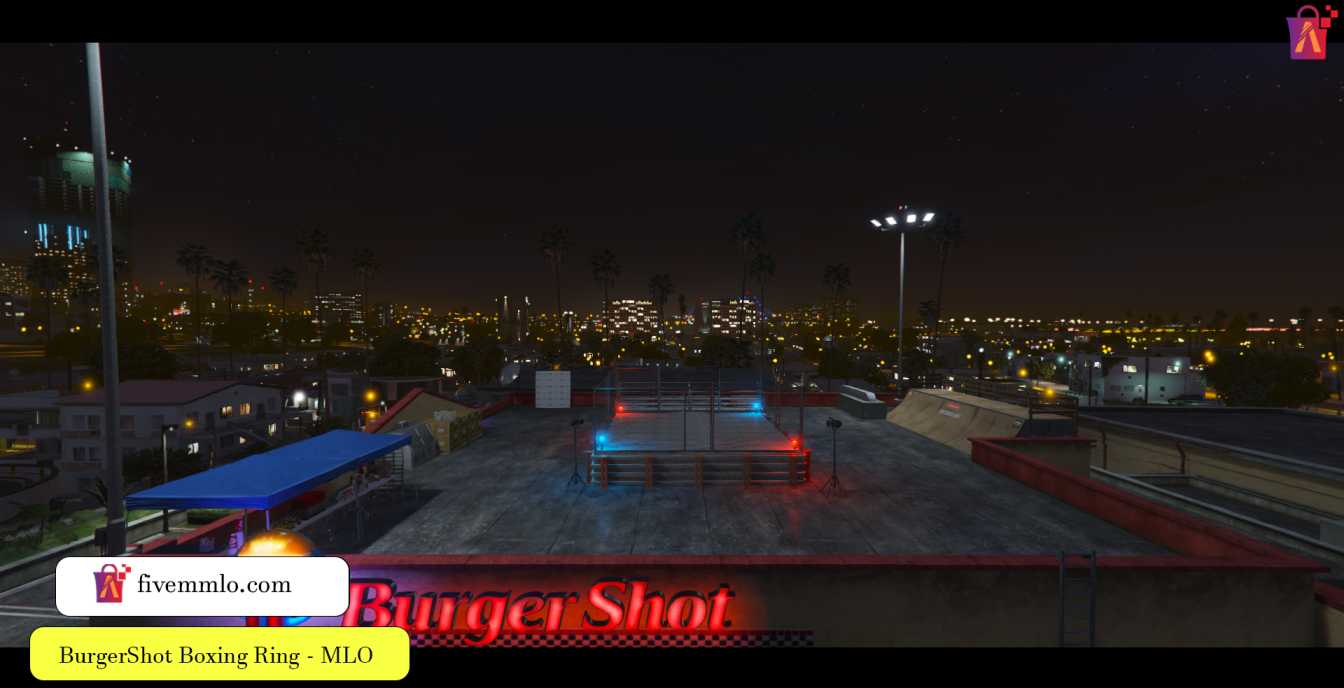Burgershot FiveM Boxing Ring MLO - FiveM Mlo Store