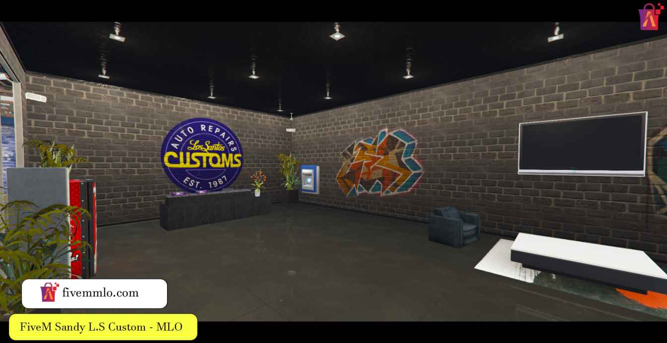 Sandy LS Custom MLO FiveM | Mechanic Shops FiveM - FiveM Mlo Store