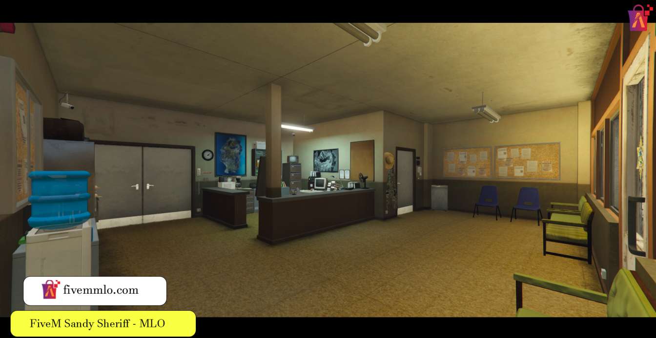 FiveM Sandy Sheriff MLO | Sheriff MLO FiveM - FiveM Mlo Store