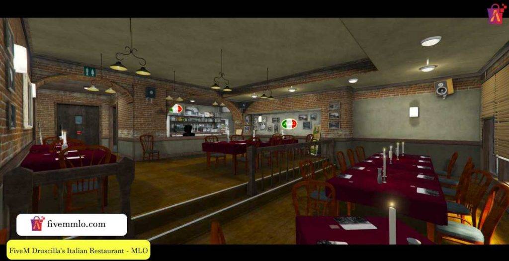 FiveM Druscilla's Restaurant | FiveM Italian Restaurant MLO - FiveM Mlo ...