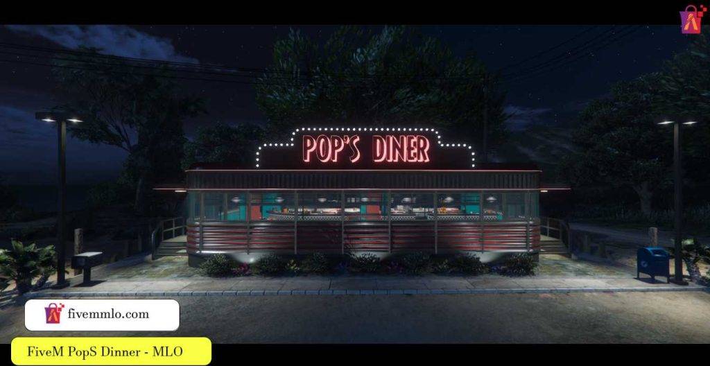 FiveM PopS Diner MLO | FiveM Restaurant MLO - FiveM Mlo Store