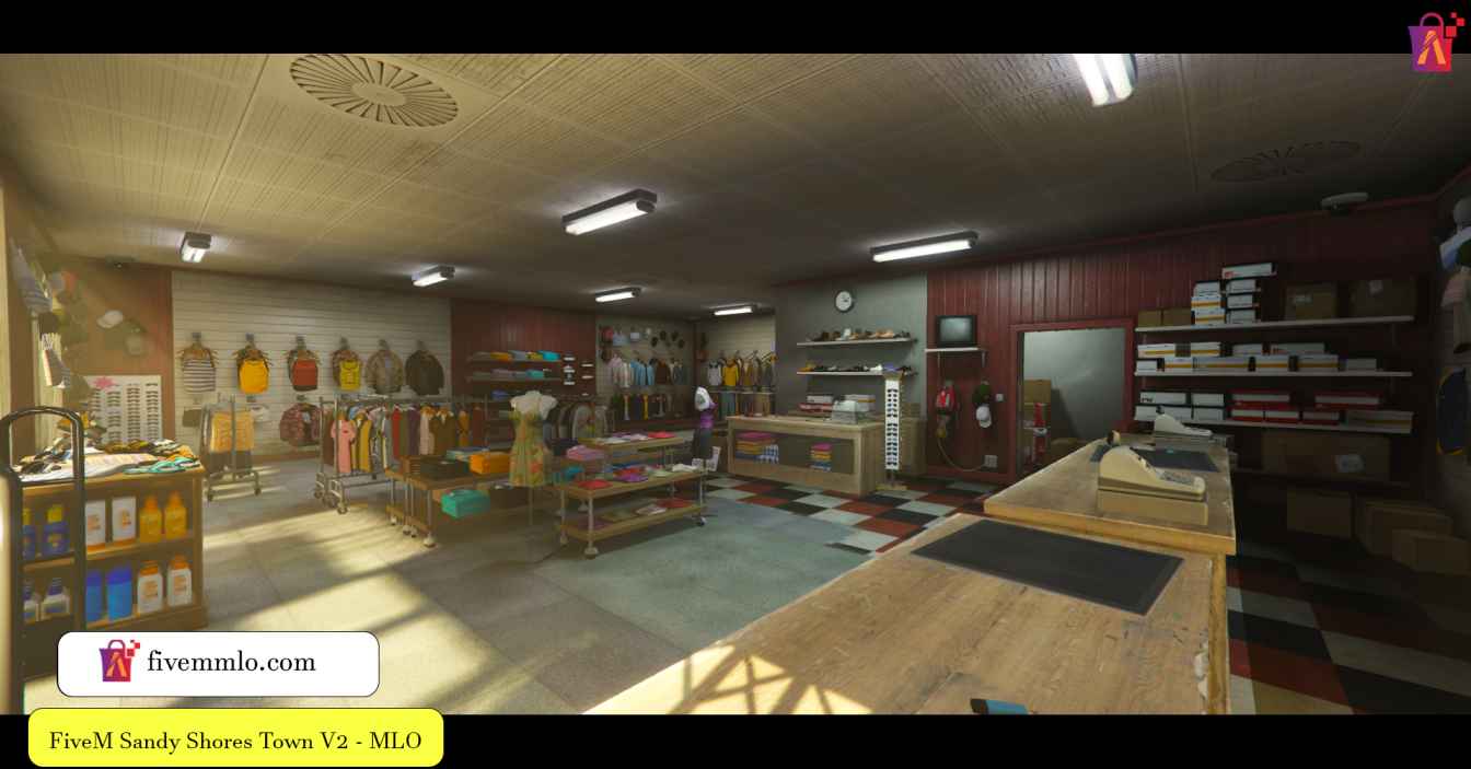 FiveM Sandy Shores Town | FiveM Stores MLO - FiveM Mlo Store