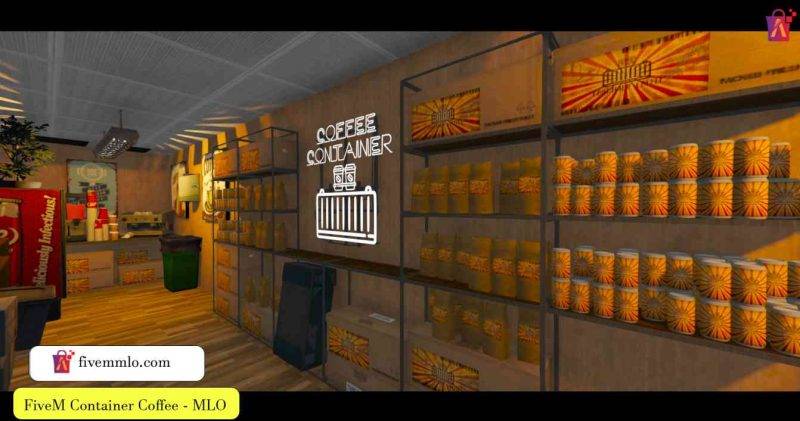 FiveM Container Coffee MLO | FiveM Coffee Shop MLO - FiveM Mlo Store