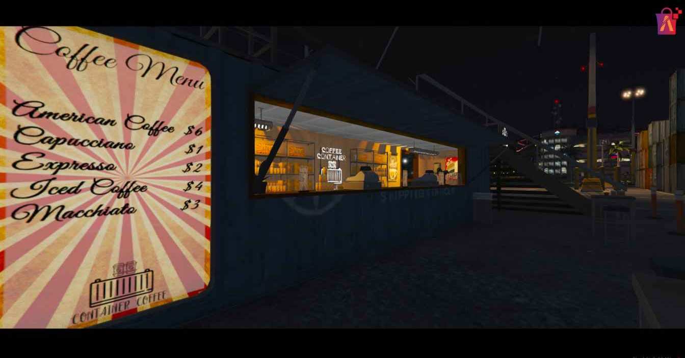 FiveM Container Coffee MLO | FiveM Coffee Shop MLO - FiveM Mlo Store