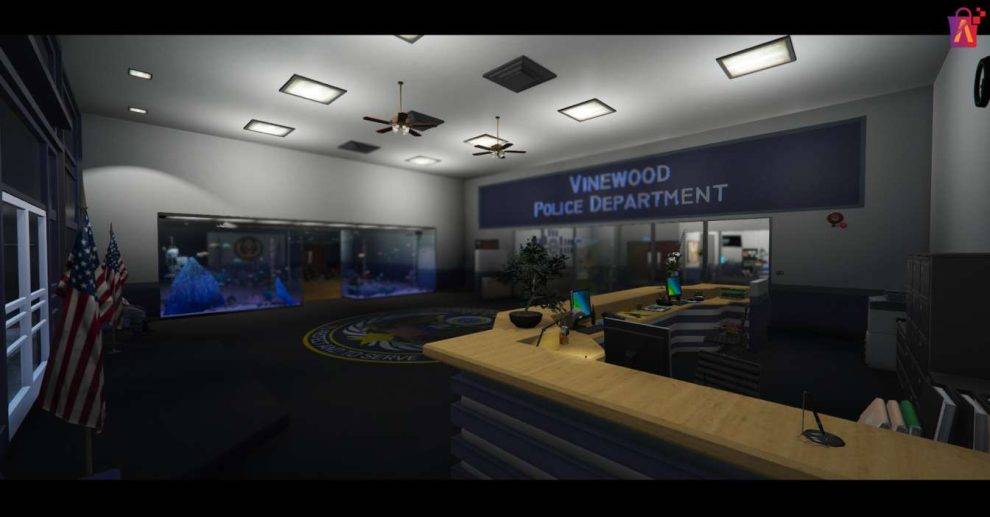 FiveM Vinewood PD | FiveM Police Department MLO - FiveM Mlo Store